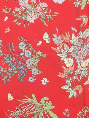 MANTERO 1902 Floral-print Silk Scarf