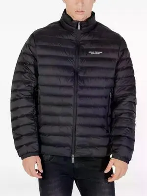 Armani Exchange Quilted Puffer Jacket - Black