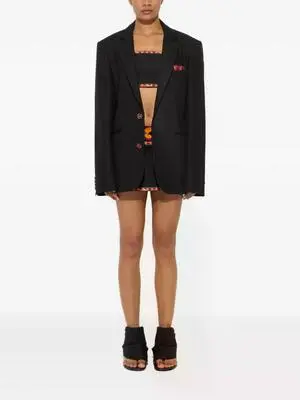 Emilio Pucci Oversized Cotton Blazer