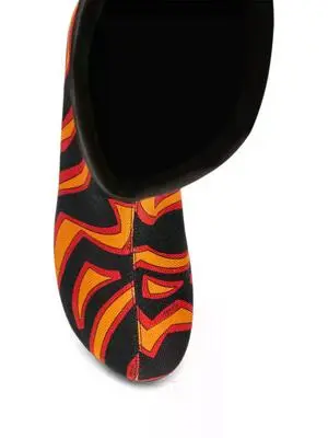 Emilio Pucci Labirinto-print Boots