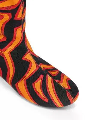 Emilio Pucci Labirinto-print Boots