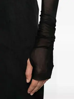 Isabel Benenato Semi-sheer Top