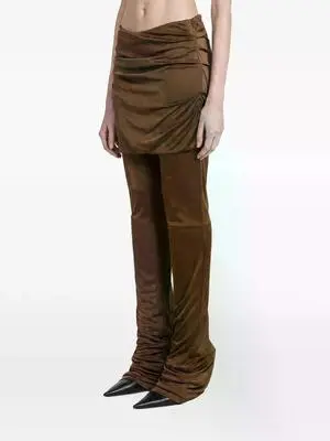 PETAR PETROV Draped-overlay Trousers