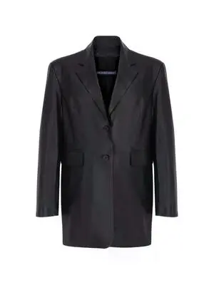 Zeynep Arçay Leather Blazer