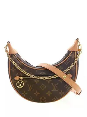 LOUIS VUITTON 2021-2026 Monogram Loop Satchel - Brown