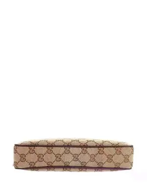 Gucci 2016-2026 Small Gg Canvas Web Crossbody Bag