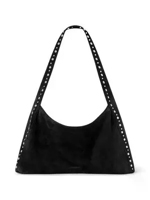 Gimaguas Maxi Franca Stud-embellished Shoulder Bag - Blue