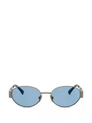 VOGUE EYEWEAR Oval-frame Sunglasses - Brown