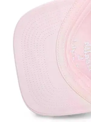 Sporty & Rich Health Is Wealth Embroidered-slogan Baseball Cap