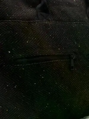 LES DEUX Herringbone-weave Wool Holdall