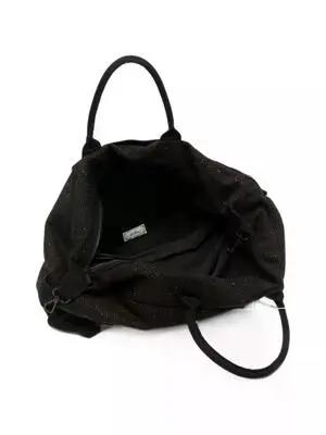 LES DEUX Herringbone-weave Wool Holdall