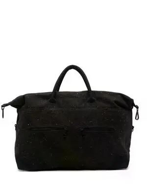 LES DEUX Herringbone-weave Wool Holdall