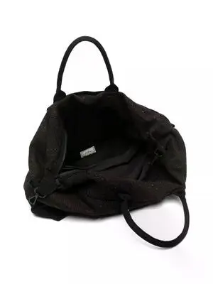 LES DEUX Herringbone-weave Wool Holdall