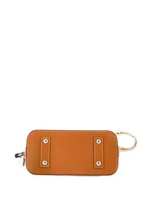 LOUIS VUITTON Alma Handbag Epi Leather With Logo Jacquard Strap Bb Shoulder Bag