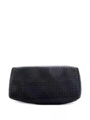 Bottega Veneta Roma Bag Intrecciato Nappa Medium Tote Bag - Black