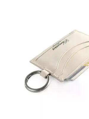 WILLY CHAVARRIA Graphic-print Leather Cardholder
