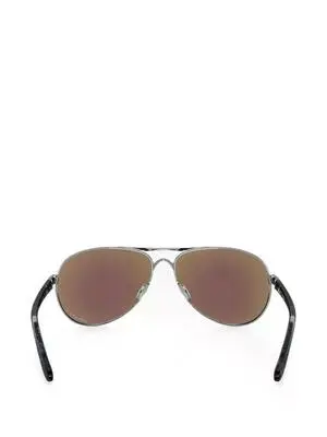 Oakley Feedback Pilot-frame Sunglasses - Silver