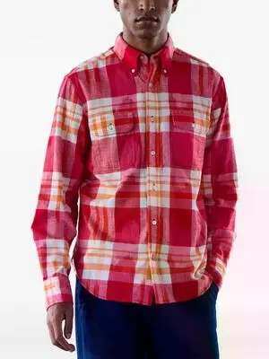 ORIGINAL MADRAS TRADING COMPANY No128 Flap-pocket Shirt