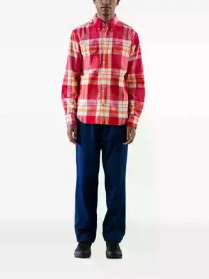 ORIGINAL MADRAS TRADING COMPANY No128 Flap-pocket Shirt