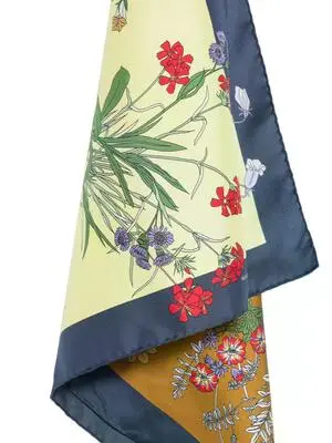 MANTERO 1902 Floral-print Square Scarf