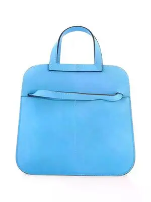 Hermès Halzan Bag Swift 22 Shoulder Bag - Blue
