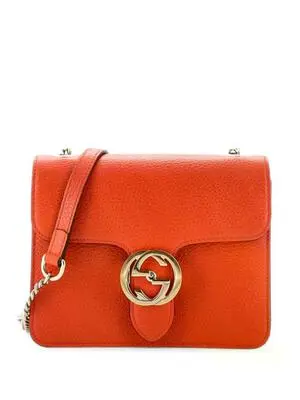 Gucci Interlocking Leather Small Shoulder Bag