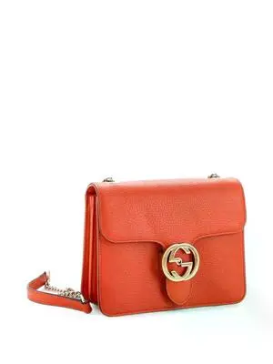 Gucci Interlocking Leather Small Shoulder Bag