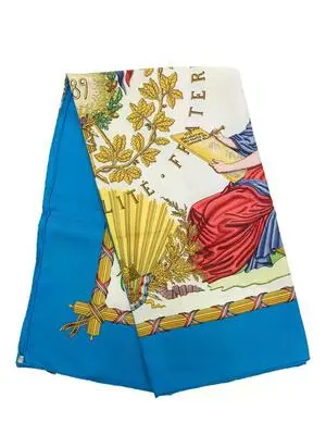Hermès 1980-2010 Republique Francaise Silk Scarf 90 Scarves - Multicolour