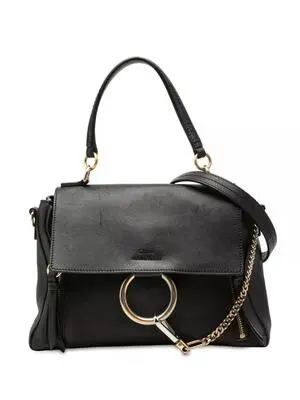 Chloé 2018 Small Leather Faye Day Satchel - Black