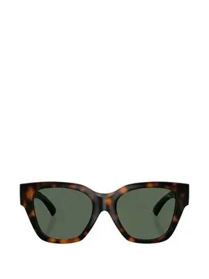 Burberry Tortoiseshell-effect Square-frame Sunglasses - Brown