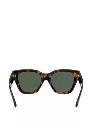 Burberry Tortoiseshell-effect Square-frame Sunglasses