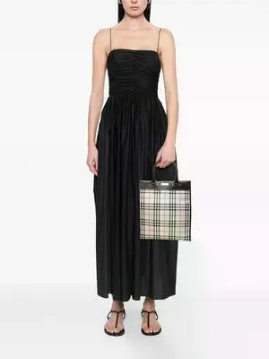 Burberry 2000-2017 House Check Canvas Tote Bag