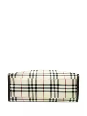 Burberry 2000-2017 House Check Canvas Tote Bag