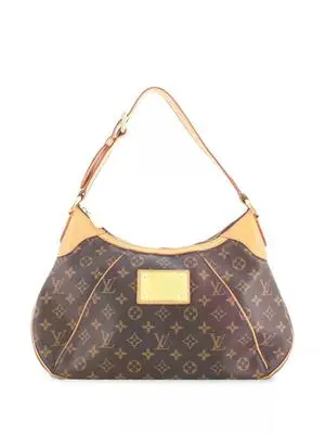 LOUIS VUITTON Thames Handbag Monogram Canvas Gm Hobo Bag