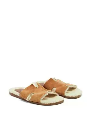 Hermès Izmir Shearling Slides