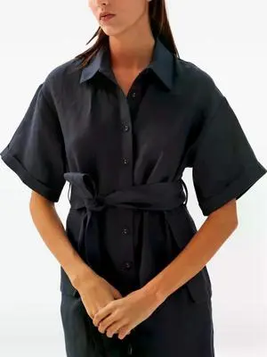 Casa Raki Belen Belted Mini Dress