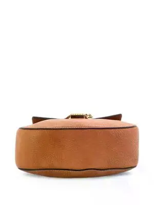Chloé Drew Leather Small Crossbody Bag - Brown