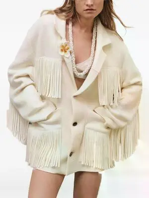 Alanui Spirit Of The West Fringed Blazer