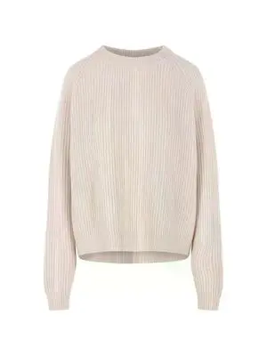 Dusan Ribbed-knit Cashmere Sweatshirt