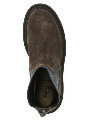 Brunello Cucinelli Precious Loop Detail' Ankle Boots