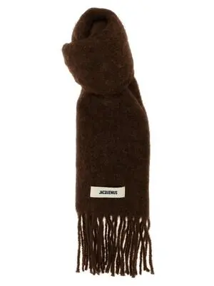 Jacquemus Jacquemus Men 'L'echarpe Carro' Scarf Brown