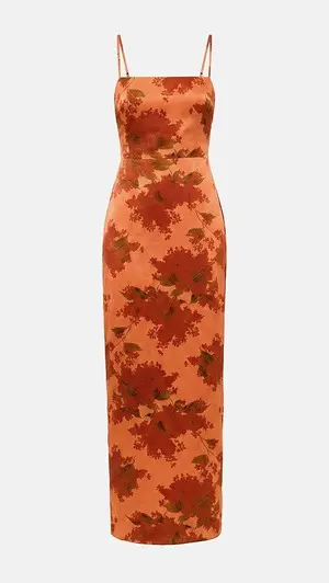 REFORMATION Frankie Silk Dress