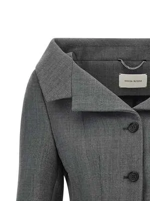 Magda Butrym 02' Blazer - Gray