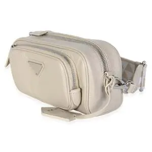 Prada Deserto Antique Nappa Multi-pocket Shoulder Bag - Beige