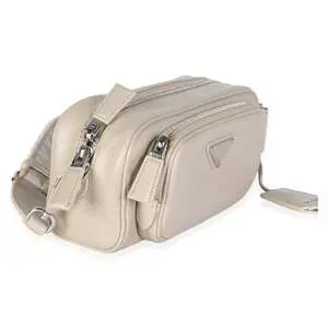 Prada Deserto Antique Nappa Multi-pocket Shoulder Bag - Beige
