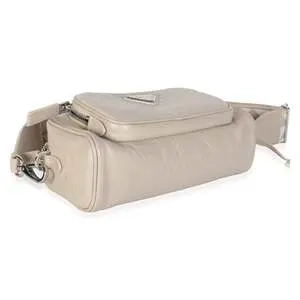 Prada Deserto Antique Nappa Multi-pocket Shoulder Bag - Beige