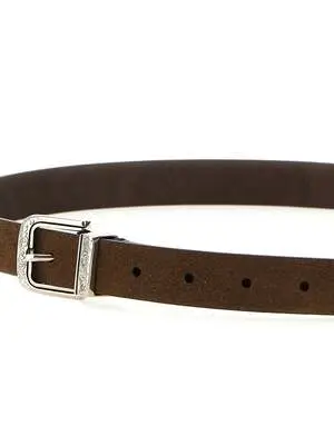 Brunello Cucinelli Inverted Leather Belt