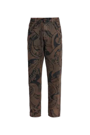 VIVIENNE WESTWOOD Ranch’ Jeans Trousers - Brown