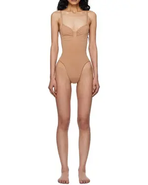 SKIMS Sleeveless Jumpsuit - Nude