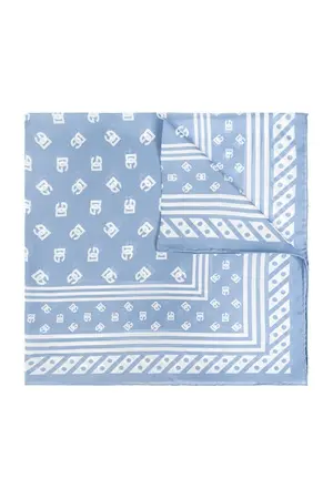 Dolce & Gabbana Dolce Gabbana All-over Logo Printed Twill Scarf